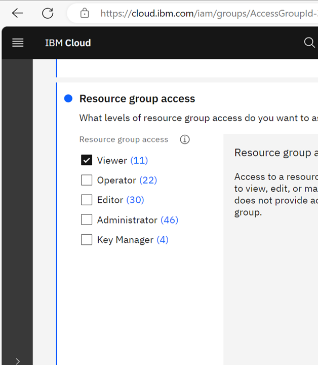 Create access group and assign permissions for creating a Red Hat ...